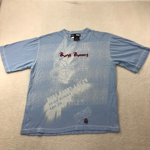 Lot 29 | Shirts | Vintage Lot 29 Bugs Bunny Shirt Mens Xl Blue Looney ...
